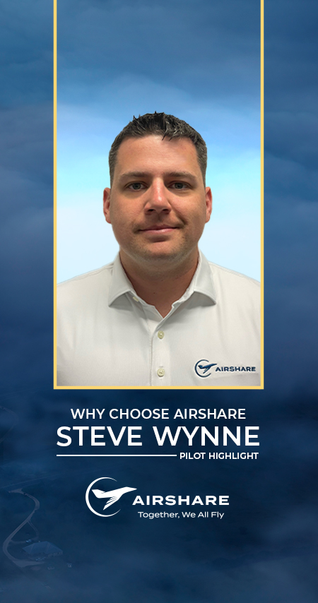 Why Choose Airshare with Steve Wynne, a pilot highlight