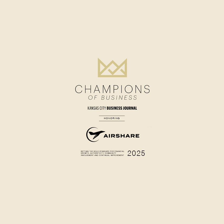 Champions of Business | Airshare honored by KC Business Journal